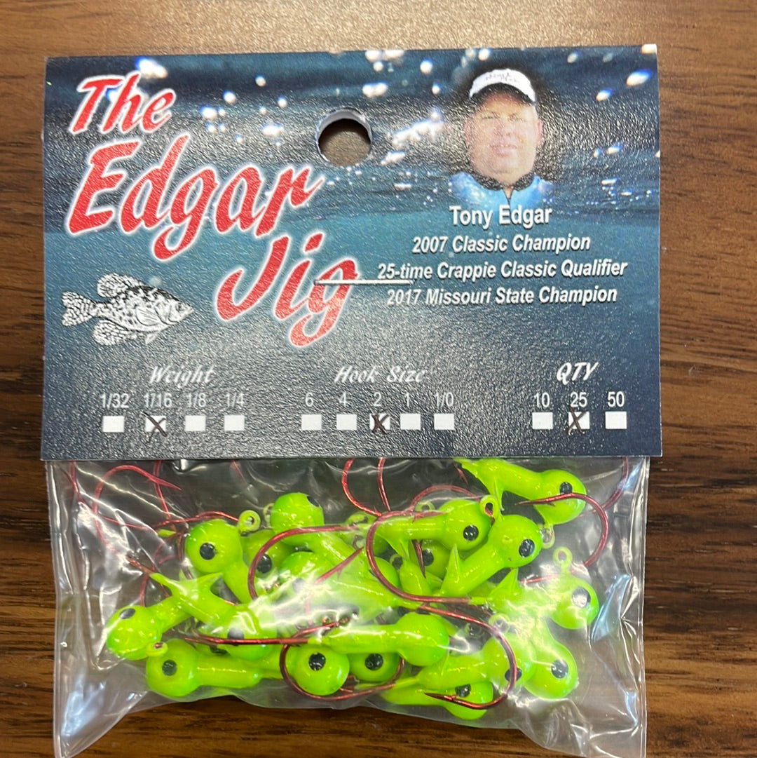 1/16 #2 Red Green Chart – Outdoor Addiction